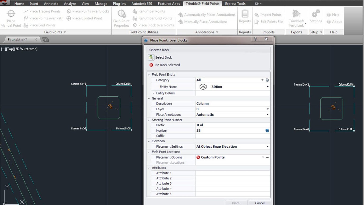 Trimble Field Points - BuildingPoint Canada